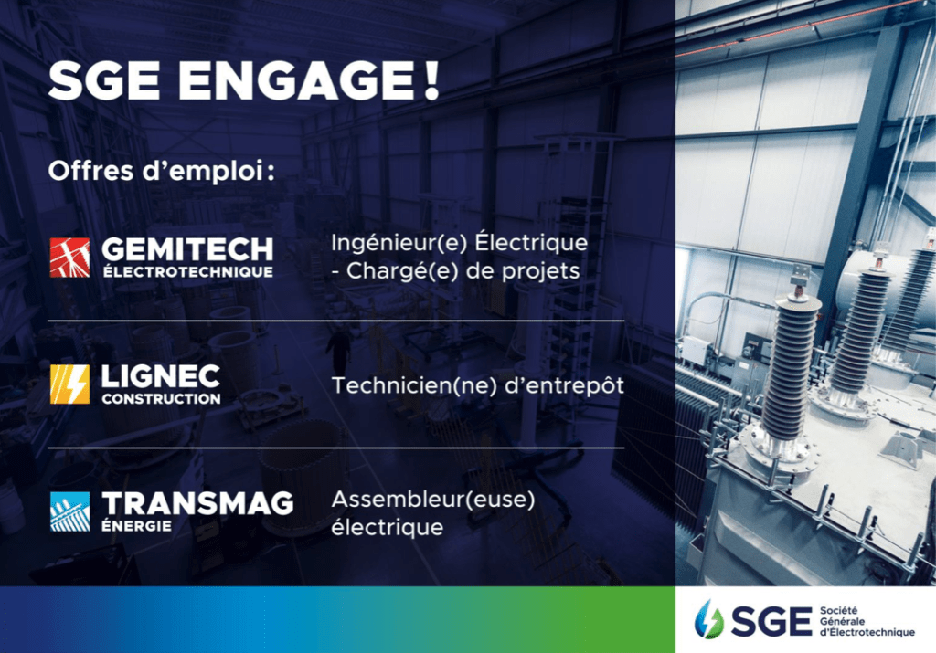 GROUPE SGE ENGAGE - SGE | Société Générale d'Électrotechnique